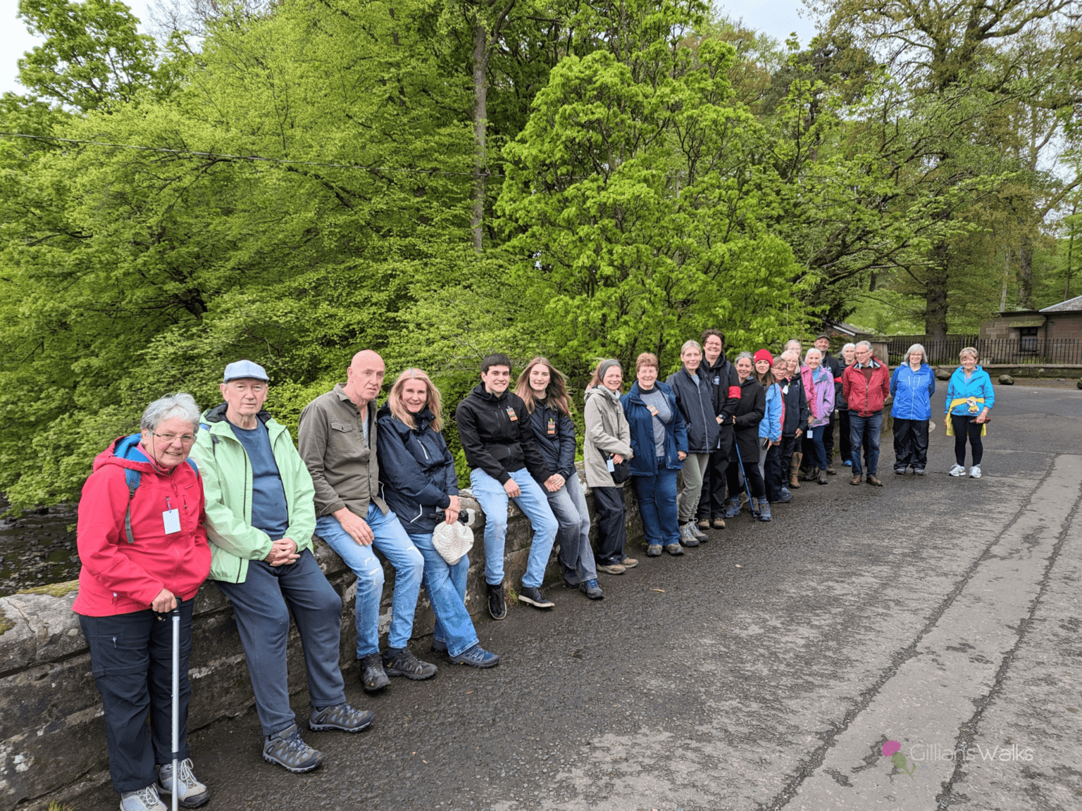 Walk 231 - Lanfine Estate from Darvel - 3.7 miles - Gillian's Walks